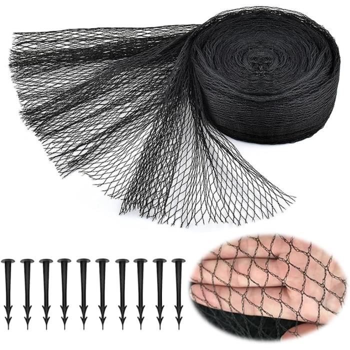 HXC-BLG Filet de protection contre les oaux - Noir - Filet pour arbres fruitiers - Filet de ...