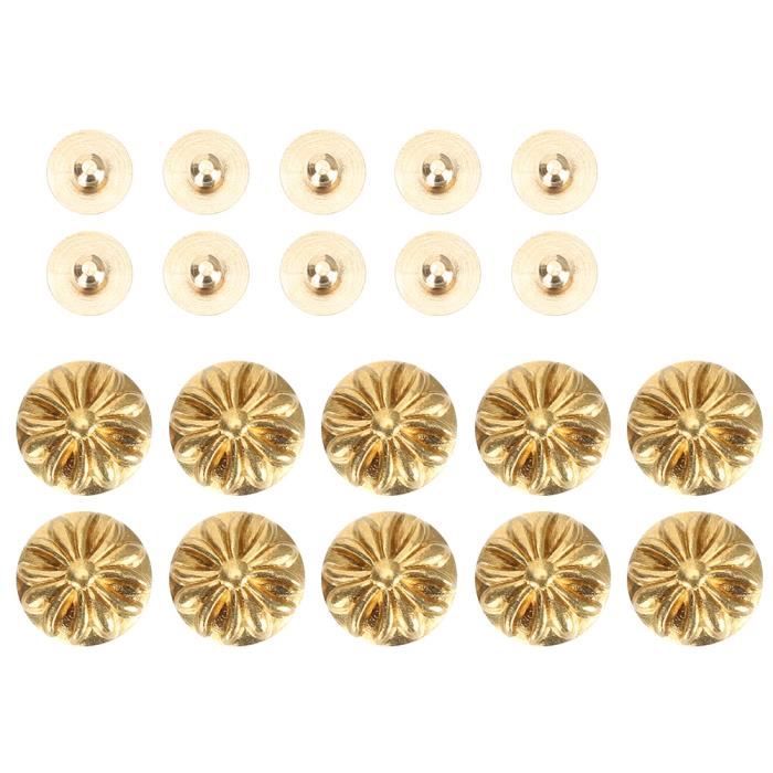 Rivet en laiton, vis à rivets en laiton haute dureté, bonne étanchéité ...