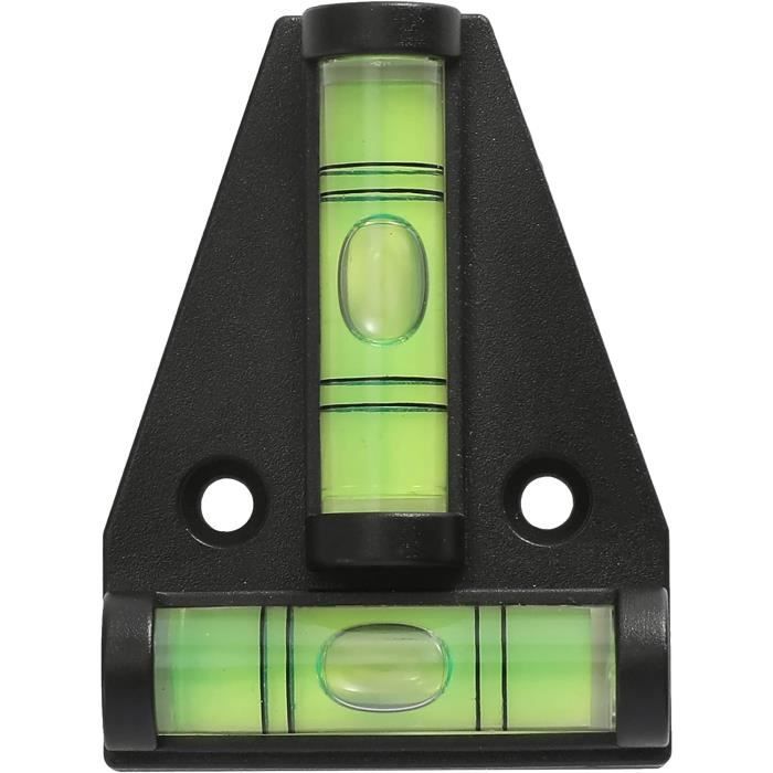 Mini Niveau À Bulle - TRAHOO - NIVEAU FIL PLOMB - 2 fioles - Plastique ...