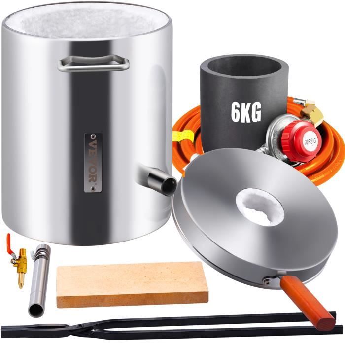 Four de Fusion - VEVOR - Four de Fusion Four à Propane Fonderie Creuset ...