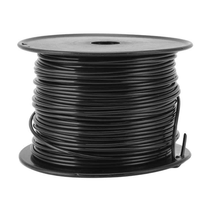 VGEBY Ligne de coupe ronde 3,3mm pour tondeuse à gazon et débroussailleuse 100 m/328,1 pieds ...