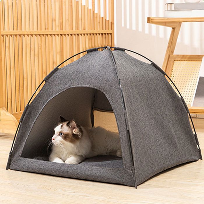 Tente pour chat, grand espace, respirante, confortable, lavable, pour ...