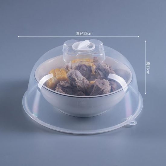 Couvercle de plat isolant en plastique pour micro ondes, plaque ...