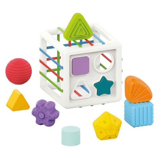Coffret de manipulation - LUDI - 3 baby spinners - Jeu d'empilement ...