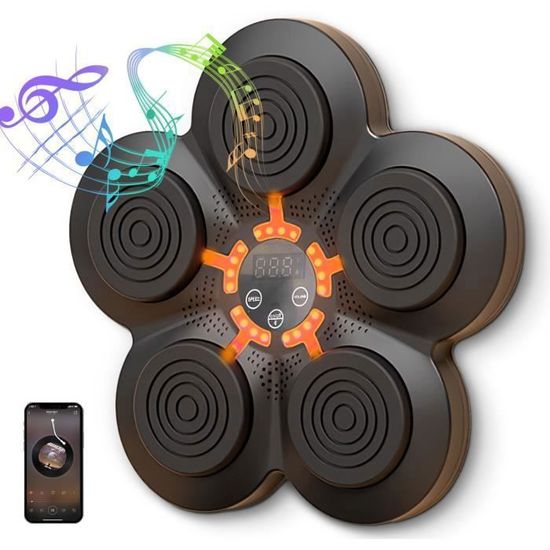 Machine de Boxe Musicale - PRUMYA - Cible de Frappe numérique ...