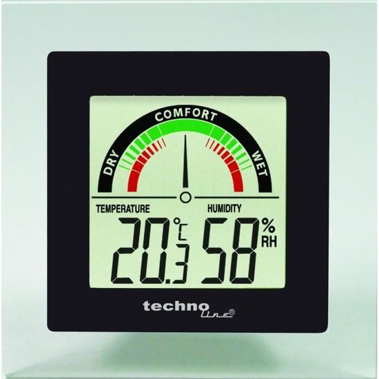 Technoline WS 9415 Thermomètre avec Affichage de la Température ...