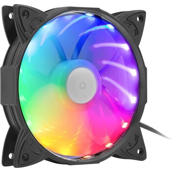 Hydrion 130 Argb Boitier Pc Ventilateur 12 Cm Noir[P1933] - Cdiscount ...