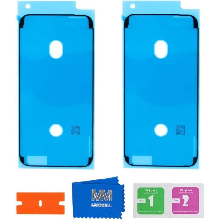 2X Stickers-Adhésif Interne prédécoupés et étanches pour écran LCD ...