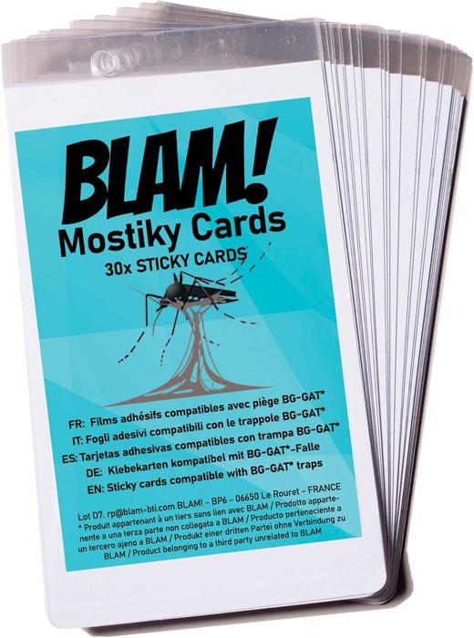 Mostiky: 30 films adhésifs compatible piège pondoir Biogents(*) BG-GAT ...