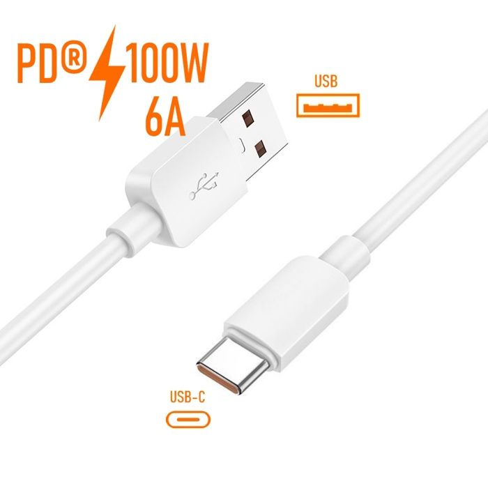 Cable 100W pour Xiaomi REDMi 15C A5 15 14C A3 13C 12 10C Charge Rapide ...
