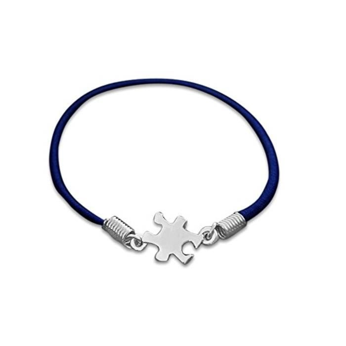 Bracelet ANNMY Puzzle Piece Autisme extensible dans une boîte-cadeau ...