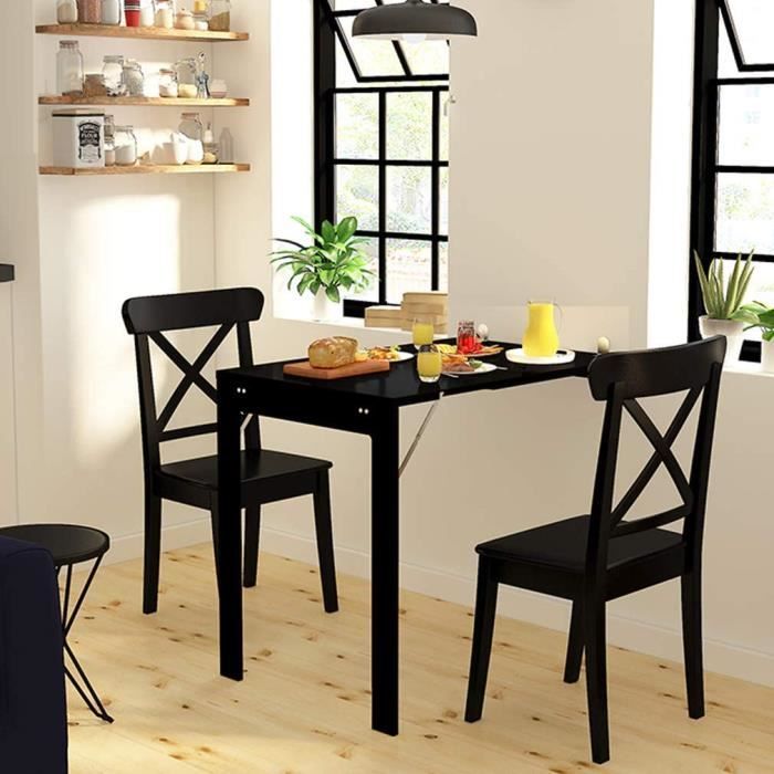 Table Murale Rabattable Invisible Flottante,Bureau D'ordinateur,Tables ...