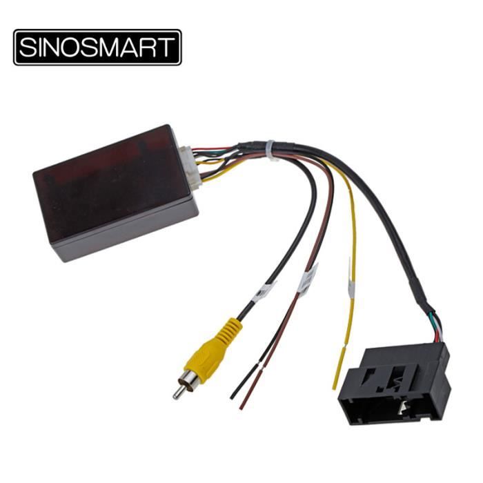 Caméra de recul,Convertisseur de caméra RGB à CVBS (RCA) AV, 26 broches ...