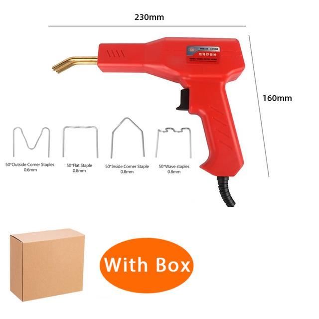 Poste a souder,Agrafeuse à chaud pour réparation de pare-chocs de voiture, Kit de soudage du ...