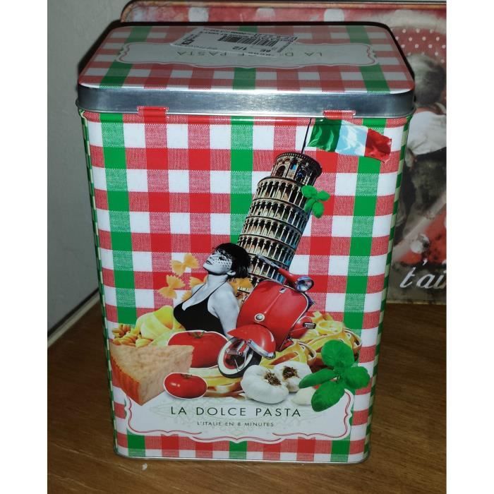 Boite a pates "la dolce pasta" dlp - Cdiscount Maison