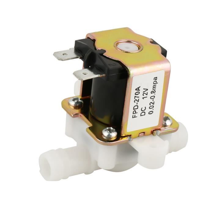 EJ.life électrovanne électrique DC 12V DN20 G3/4' Interrupteur ...