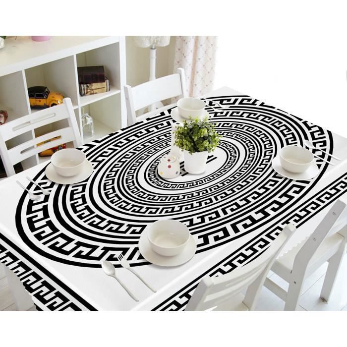 Nappe de table - MOUTON MAISON DECO - Motif traditionnel grec ethnique ...