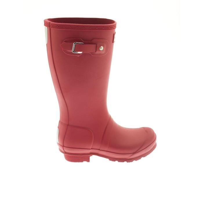 Bottes en caoutchouc rouge pour enfant HUNTER BOOT ORIGINAL JFT6000RMA ...
