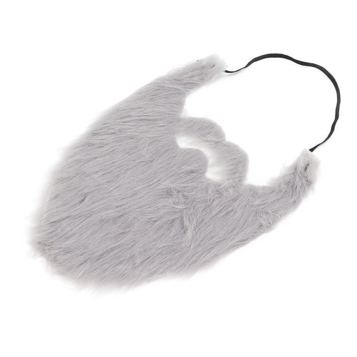Mxzzand Fausse barbe d'Halloween Fausse Barbe de Fête d'Halloween ...
