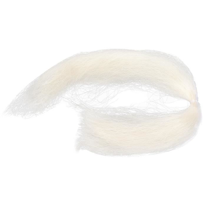 Mxzzand Fausse barbe de visage Fausse Barbe Réutilisable Moustache de ...