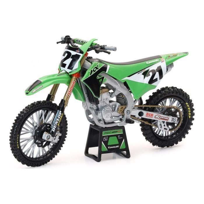 Moto miniature - Kawasaki - KX 450 - Jason ANDERSON - Échelle 1/6 ...