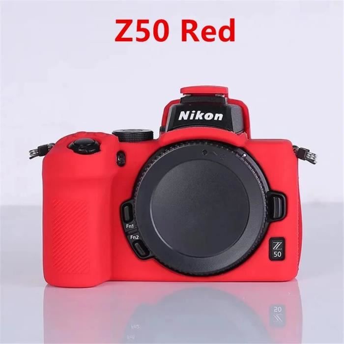 Étui Pour Appareil Photo En Caoutchouc De Silicone Souple Pour Nikon