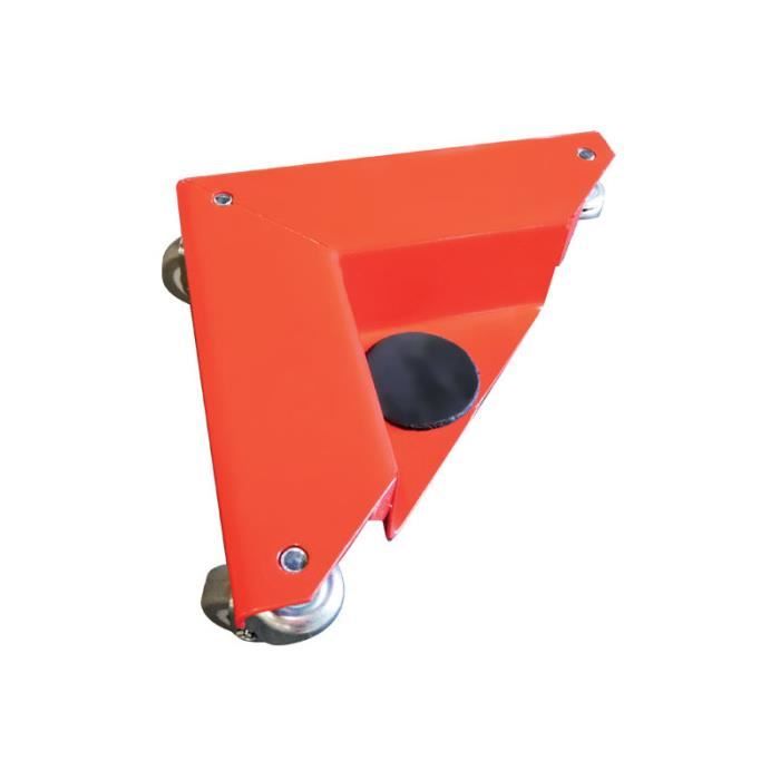 Jeu de 4 Coins roulants acier 600kg dimensions utiles 132x132x180mm ...