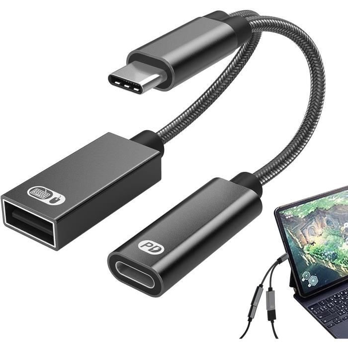 Chargement Du Répartiteur Usb C | Répartiteur De Câble De Chargeur Avec ...