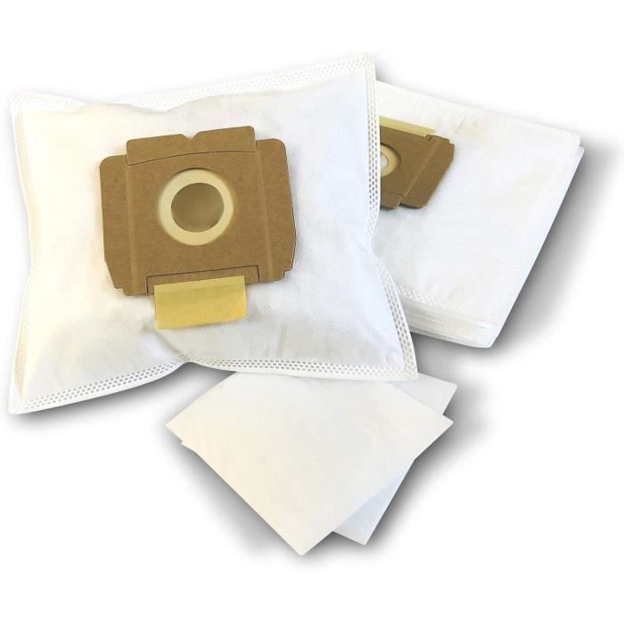 10 Sacs Aspirateur Mister Vac Mv 614, Aspirateur Sacs À Poussière (+2 ...