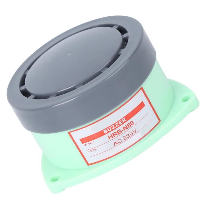 Beeper Alarme, HRB-N80 AC220V 50HZ 80db Buzzer éLectromagnéTique ...