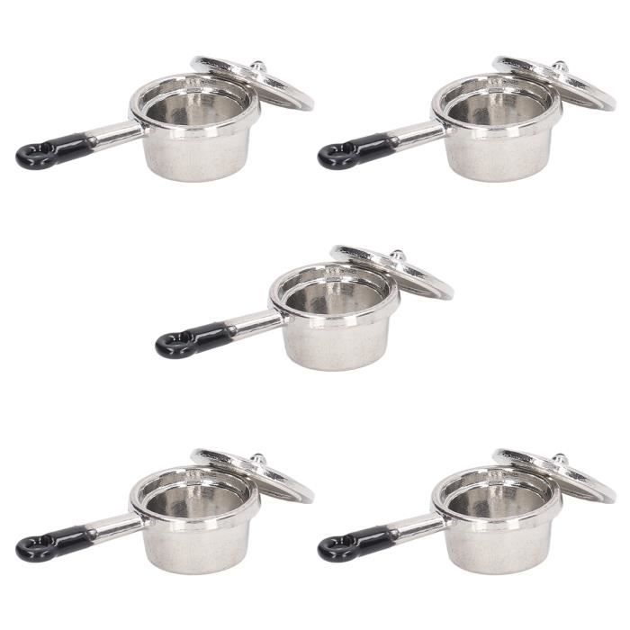 LEF modèle de mini pot de soupe 5Set Mini Soup Pot Modèle Simulé ...