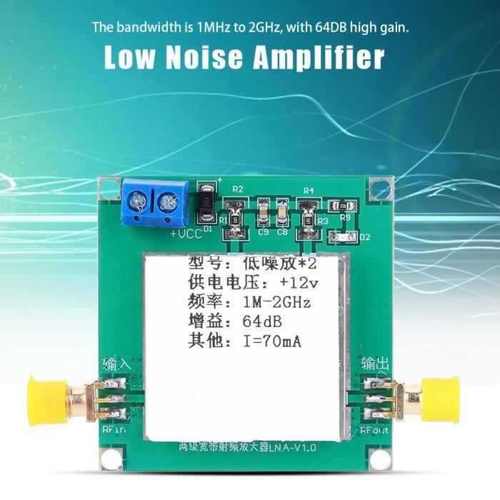 Sonew Module amplificateur Amplificateur RF à large bande à faible ...
