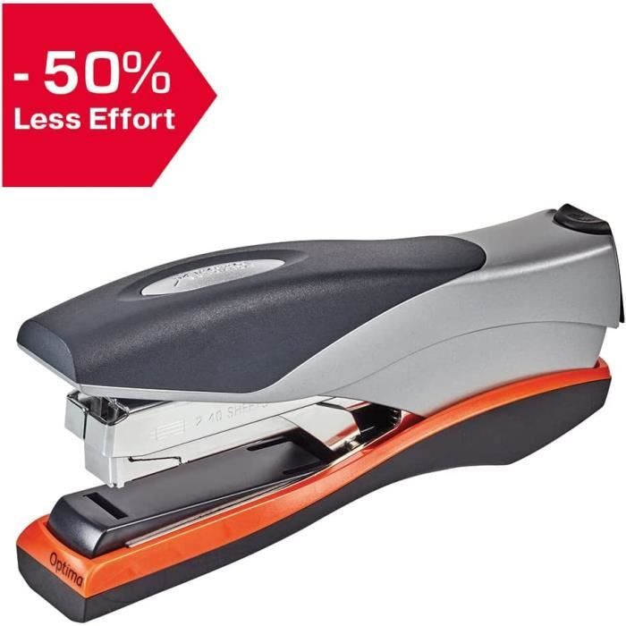 Rexel Optima 40 Pince agrafeuse TS-120065 1 Argent-Noir-Orange258 ...