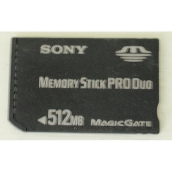 Sony 512MB Memory Stick Pro Duo - Cdiscount Informatique