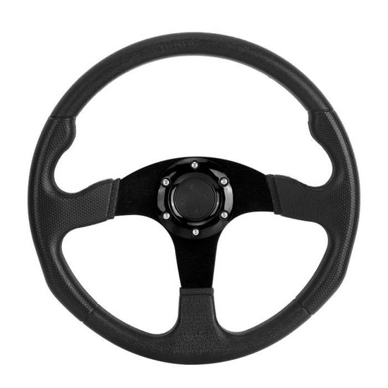 VAG Volant De Voiture De Course 350Mm/14Po Plat Profond 6 Boulons ...