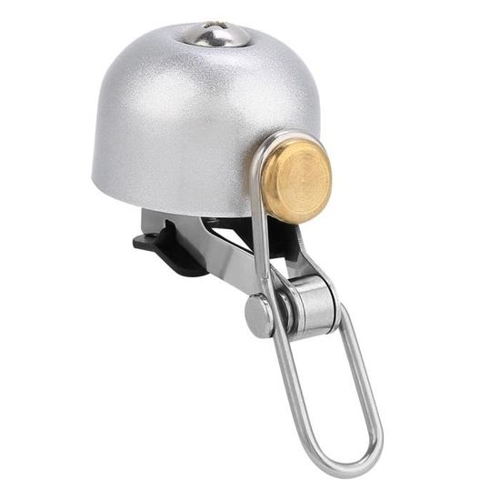 Sonnette de vélo argentée SURENHAP - Design léger et unique ...