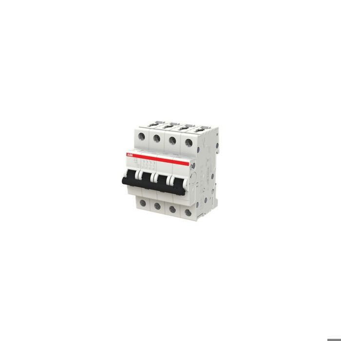 Disjoncteur Modulaire ABB 40A 4P S204-C40 Pouvoir de coupure 6000A. Courbe C. Conforme à la ...