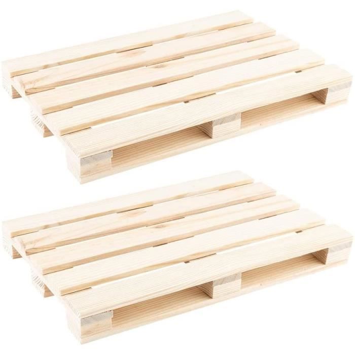 Ideen mit Herz Mini palettes décoratives en bois - Idéal pour l ...