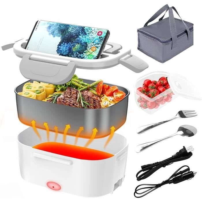 Lunch Box Chauffante Electrique, Gamelle Repas Travail, Boite ...