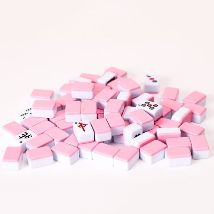 Mini Mahjong Set Portable Mahjong Travel Tote Set Indoor Entertainment ...