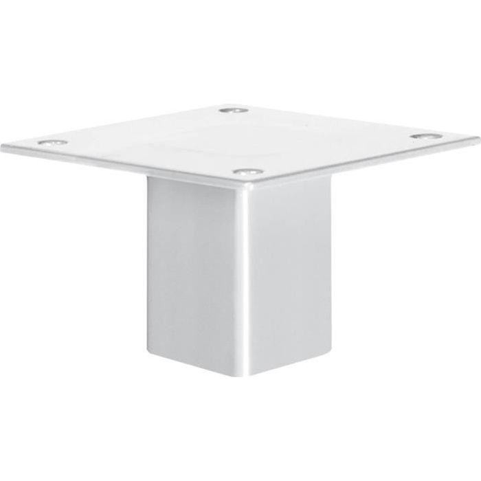 HOLZBRINK 20cm 1x Pied de Table Profil Carré 40x40mm, Support Table ...