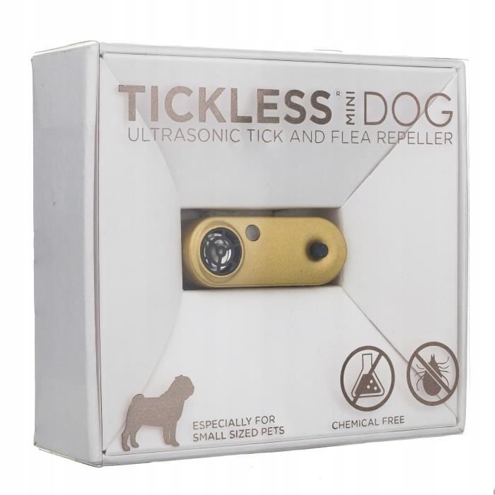 Tickless Mini dog rechargeable : OR - Cdiscount