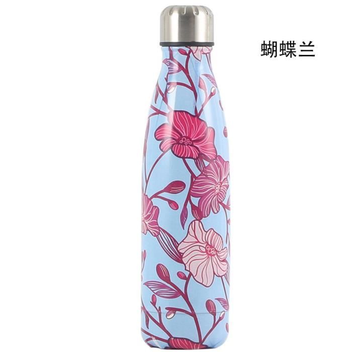 Gourde,Bouteille isotherme à Double paroi en acier inoxydable ...