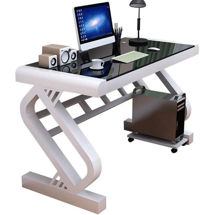 HGFHG Postes De Travail Informatiques Table Dordinateur De Bureau avec ...