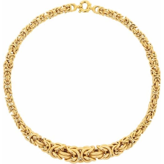 Collier Maille Royale Ronde 18 Carats Or Jaune - Achat / Vente sautoir ...