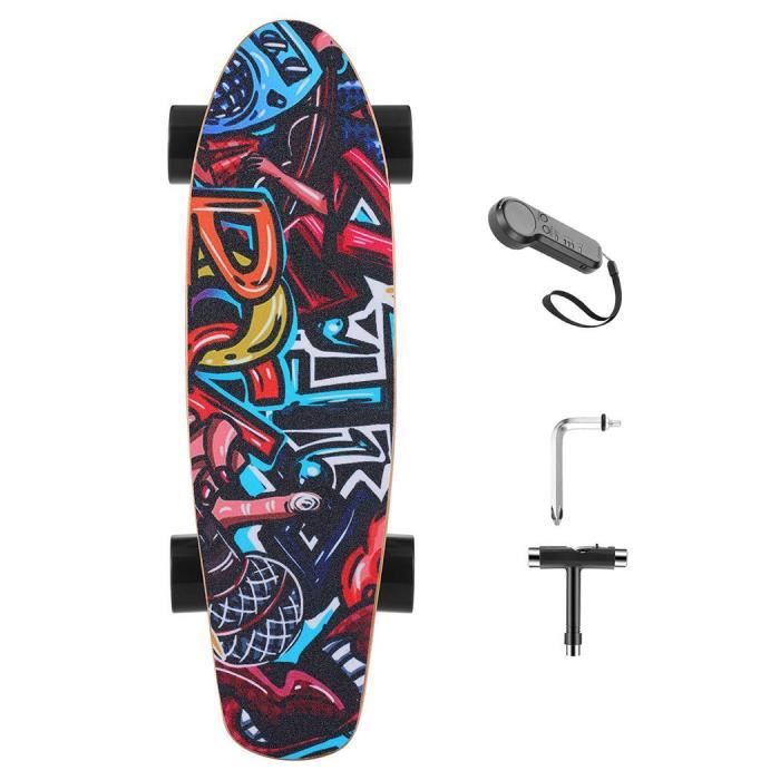 Caroma Skateboards électrique avec télécommande,350W Planche Cool Trick ...