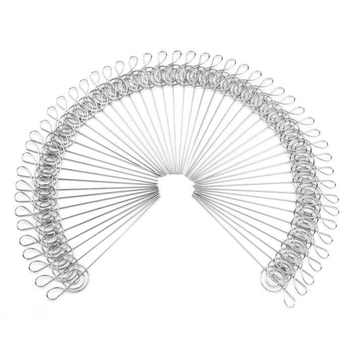 Porte-Clip - DIOCHE - 50Pcs - Métal - Argent - Forme Mignonne ...