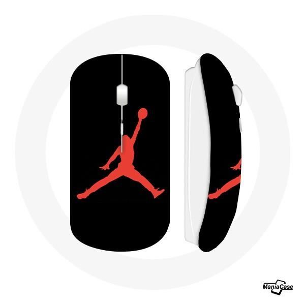 Souris sans fil - Michael Jordan - Rouge - USB wifi - Compatible Mac et ...
