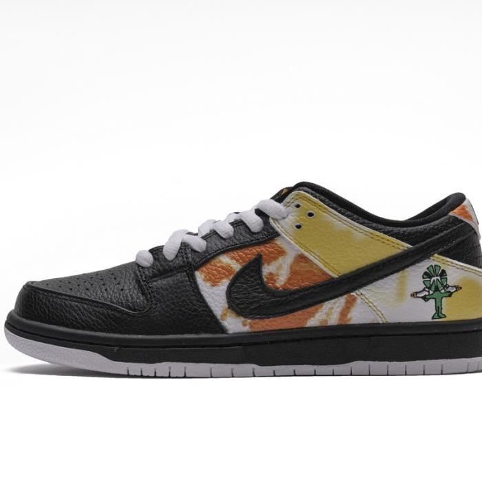Nikes Air Max SB Dunk Low Retro High Chaussure pour Homme femelle noir ...