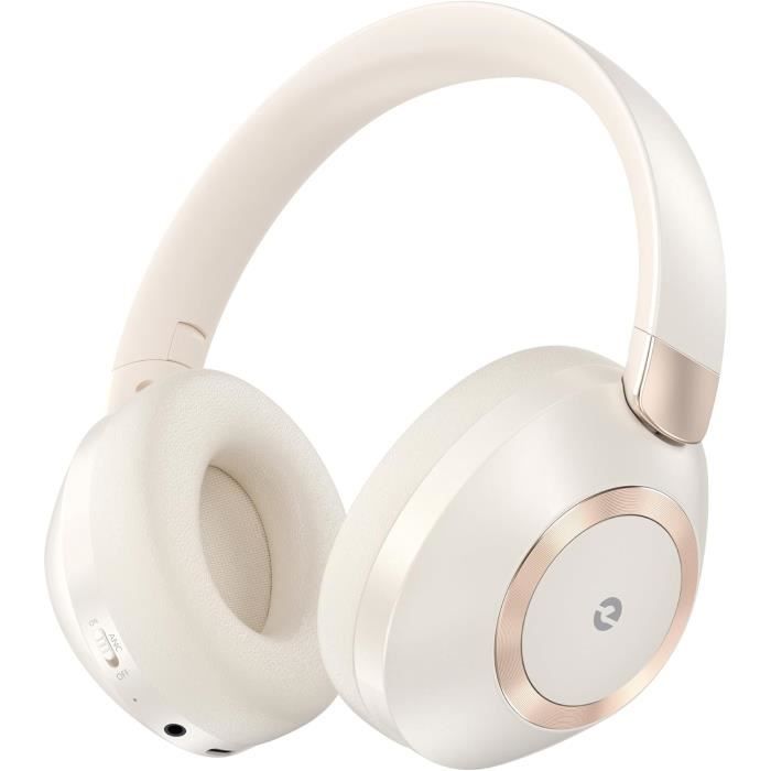 Casque Bluetooth Sans Fil Reducteur De Bruit Active Hybride - Dure 100 Heures De Lecture Et ...